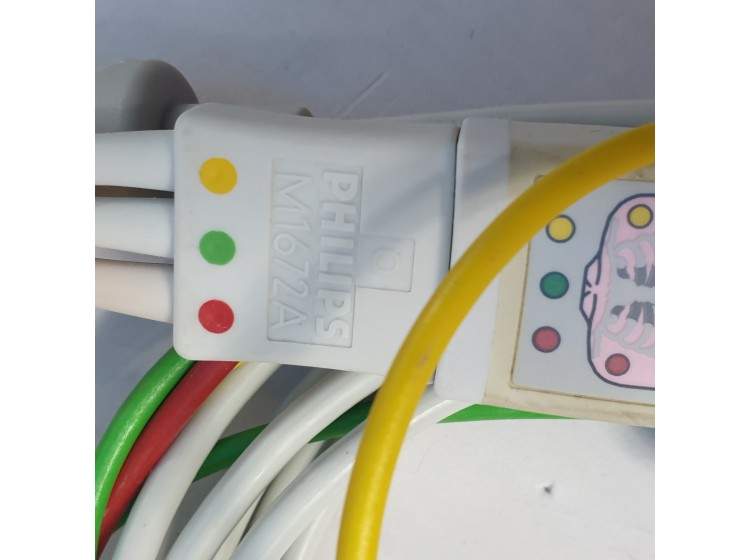 PHILIPS Various EKG Parts P/N M1672A