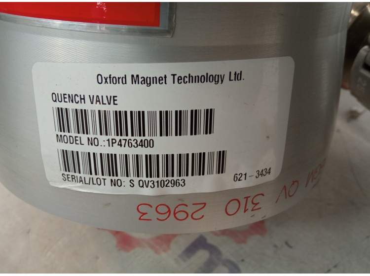 Siemens Quench Valve PN 4763400 for Siemens MRI