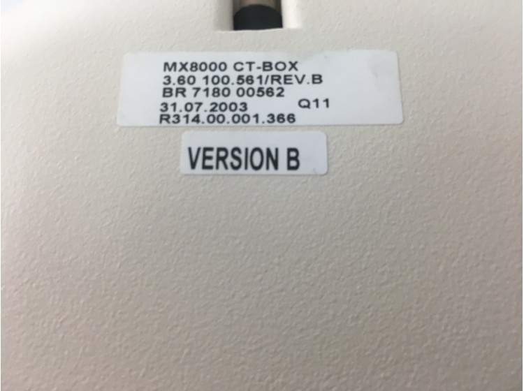 PHILIPS MX8000 CT-BOX P/N MX8000 CT-BOX
