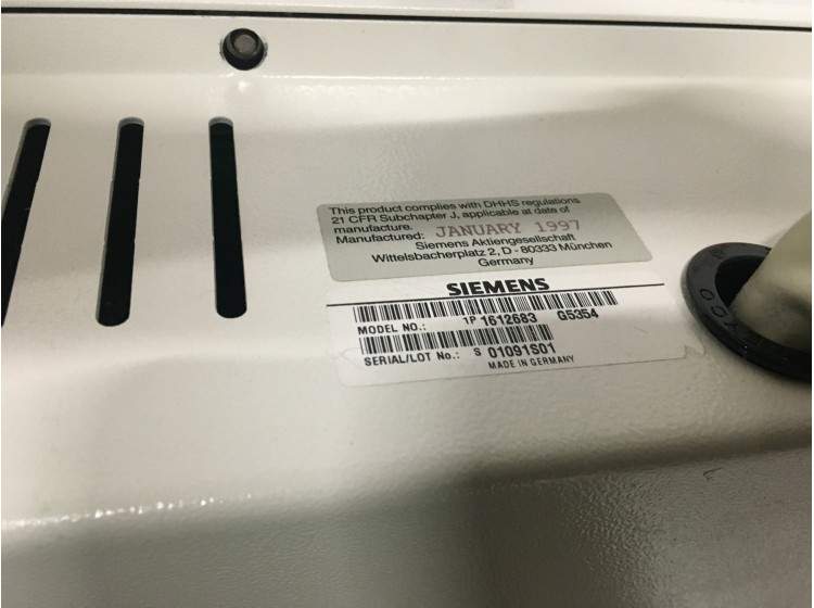 SIEMENS RTG X-Ray Generator P/N 1612683 g5354